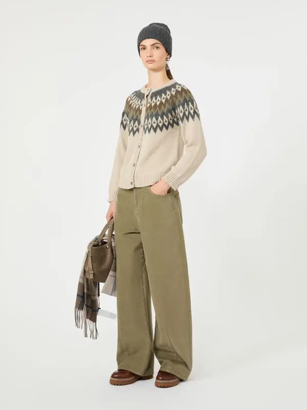 Max Mara Alpaca And Wool Blend Cardigan