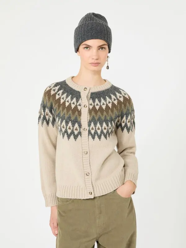 Max Mara Alpaca And Wool Blend Cardigan