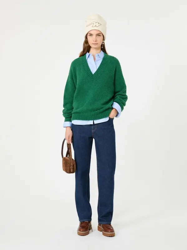 Max Mara Alpaca And Cotton Yarn Sweater