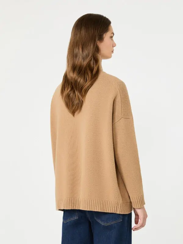 Max Mara Wool Knit Turtleneck Jumper