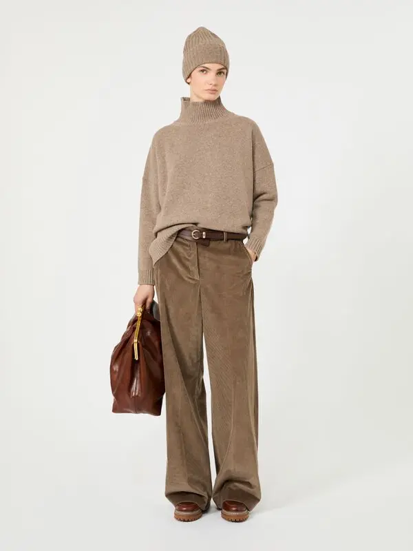 Max Mara Wool Knit Turtleneck Jumper