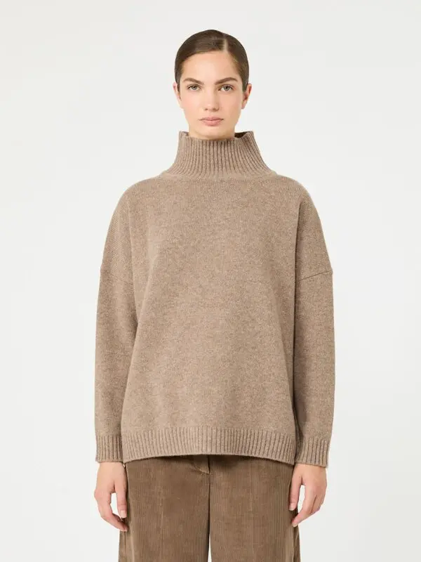 Max Mara Wool Knit Turtleneck Jumper