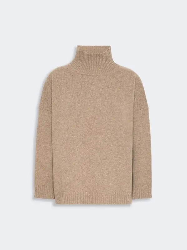 Max Mara Wool Knit Turtleneck Jumper