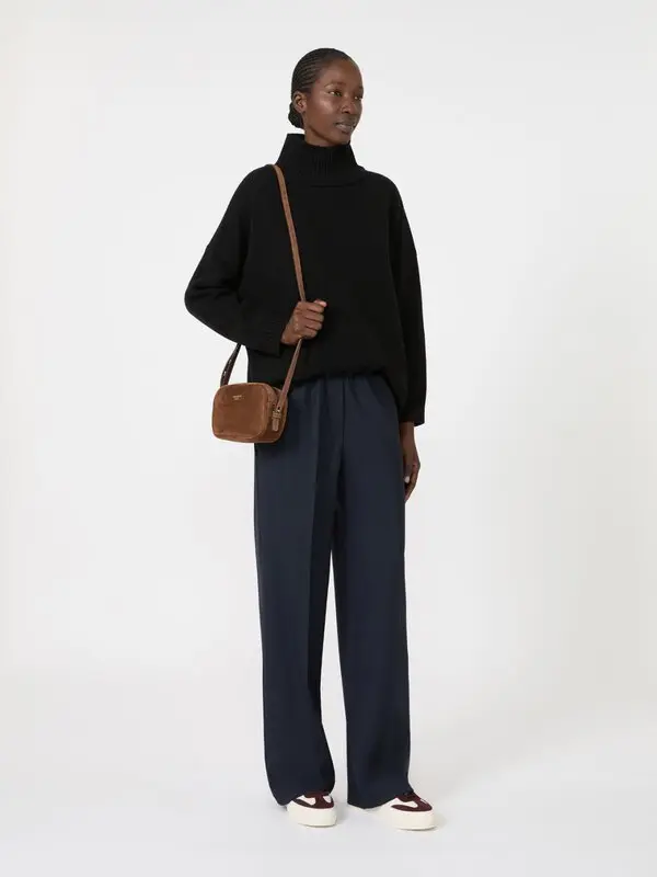 Max Mara Wool Knit Turtleneck Jumper