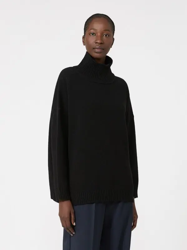 Max Mara Wool Knit Turtleneck Jumper