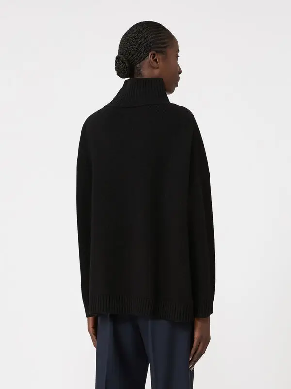 Max Mara Wool Knit Turtleneck Jumper