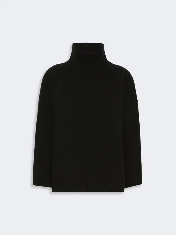 Max Mara Wool Knit Turtleneck Jumper