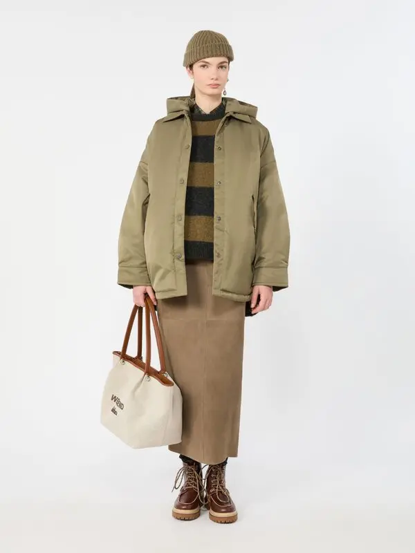 Max Mara Suede Midi Skirt