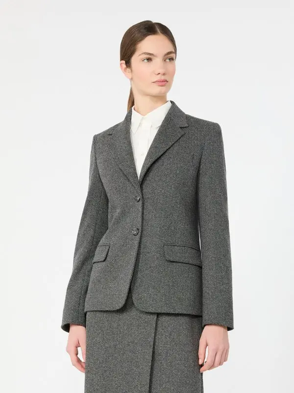 Max Mara Jacquard Jersey Blazer