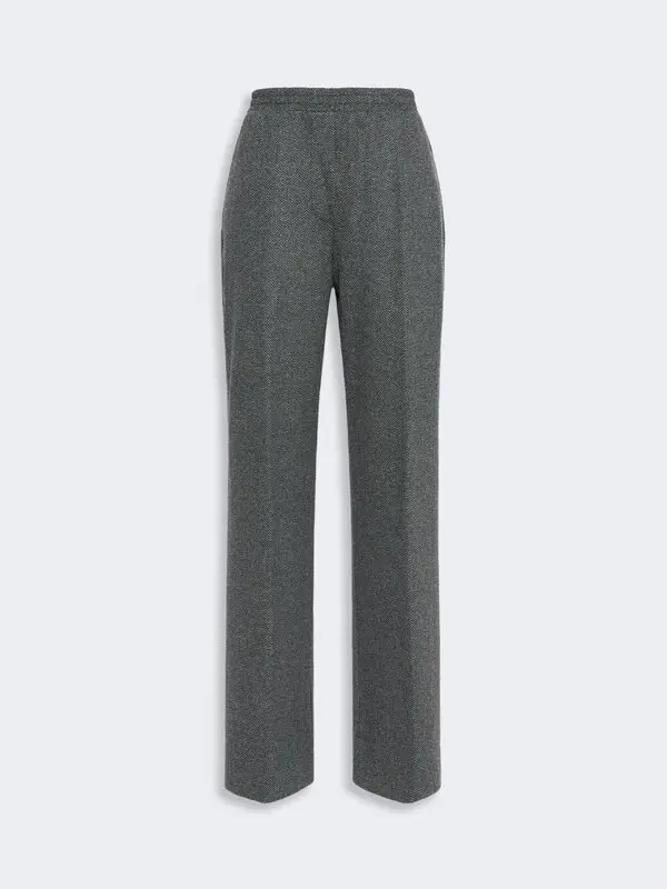 Max Mara Jacquard Jersey Trousers