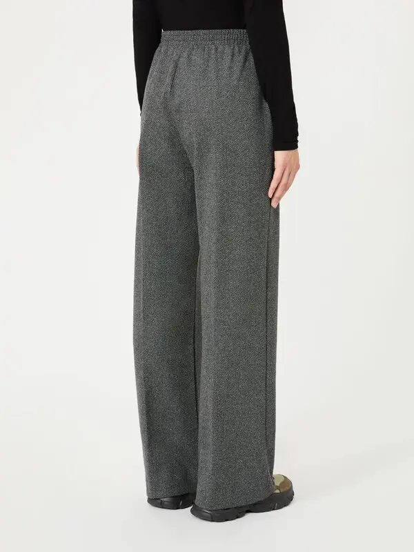 Max Mara Jacquard Jersey Trousers