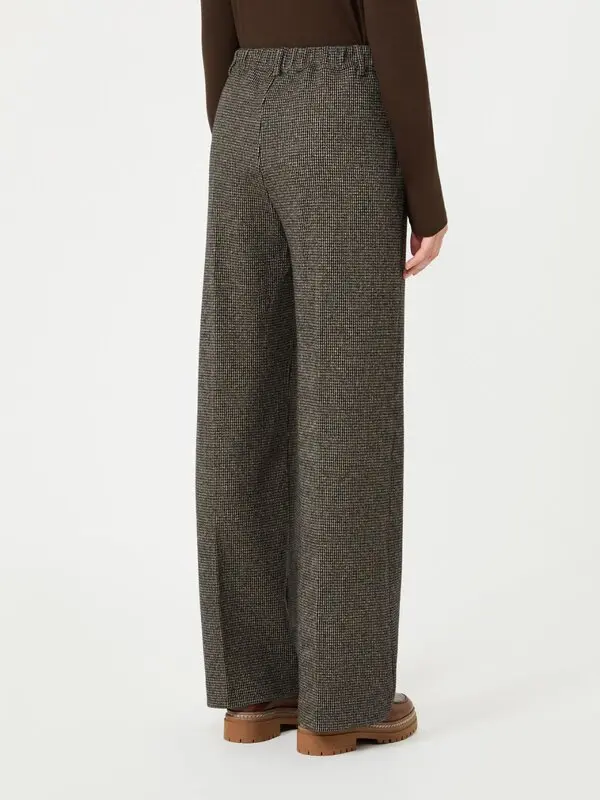 Max Mara Micro Jacquard Jersey Trousers
