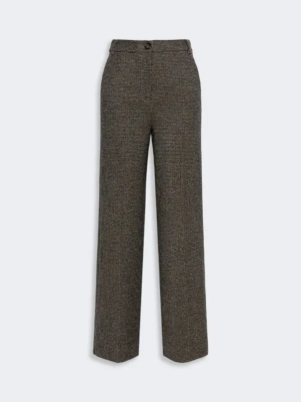 Max Mara Micro Jacquard Jersey Trousers