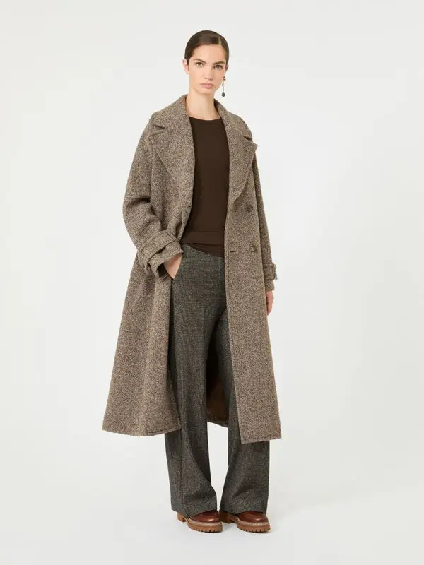 Max Mara Micro Jacquard Jersey Trousers