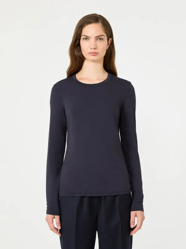 Max Mara Stretch Viscose Jersey T-shirt