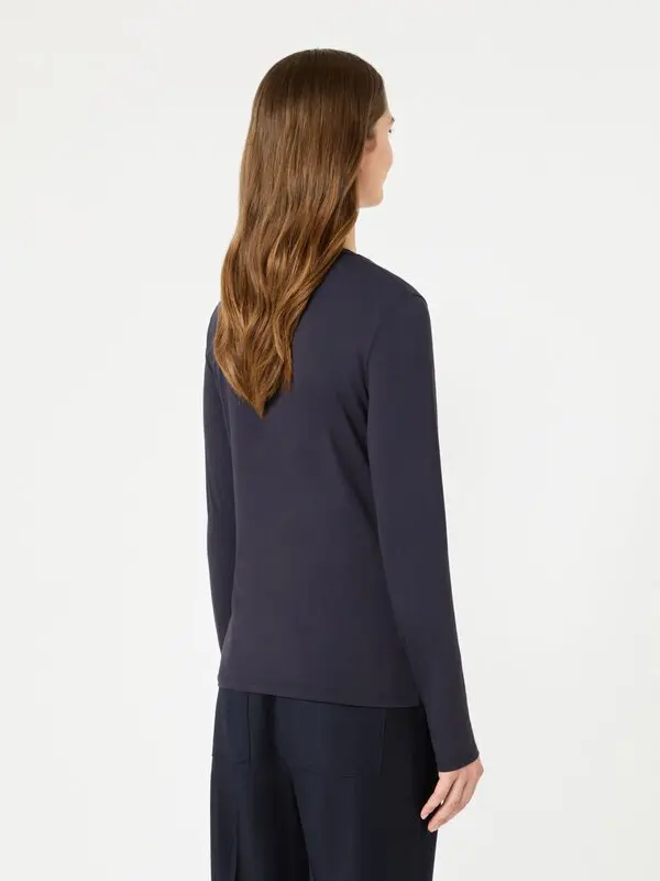 Max Mara Stretch Viscose Jersey T-shirt