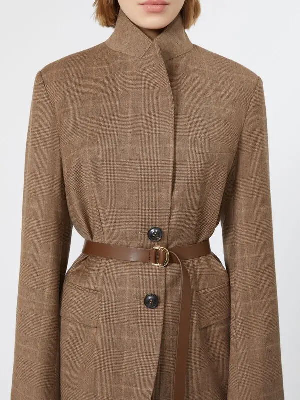 Max Mara Wool Flannel Blazer