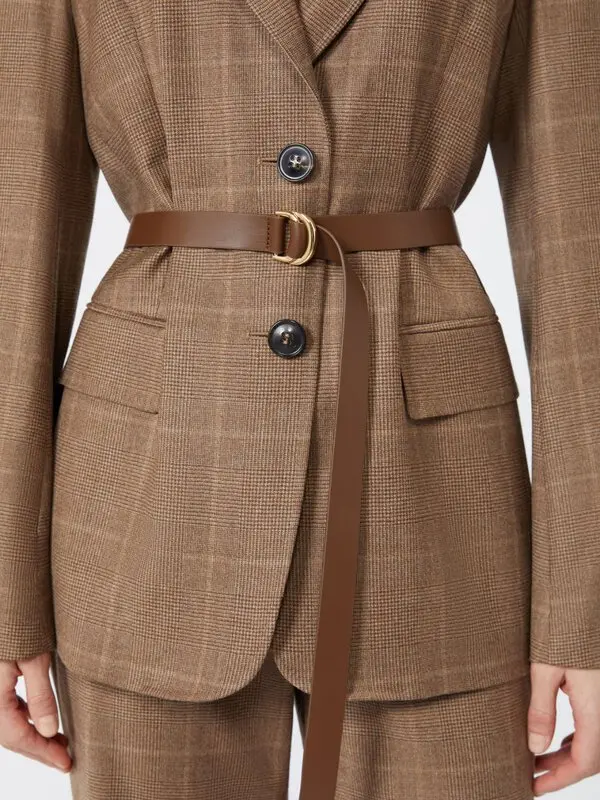 Max Mara Wool Flannel Blazer
