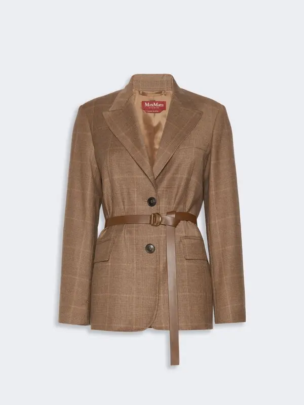 Max Mara Wool Flannel Blazer
