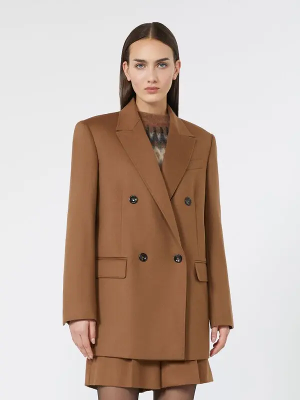 Max Mara Wool Broadcloth Blazer