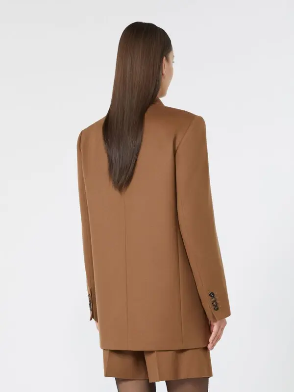 Max Mara Wool Broadcloth Blazer