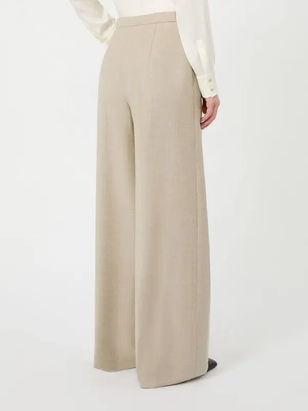 Max Mara Stretch Wool Flannel Joggers