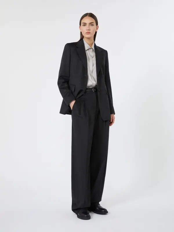 Max Mara Wool Wide-leg Trousers