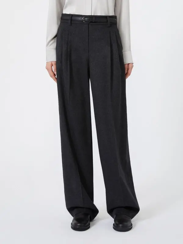Max Mara Wool Wide-leg Trousers
