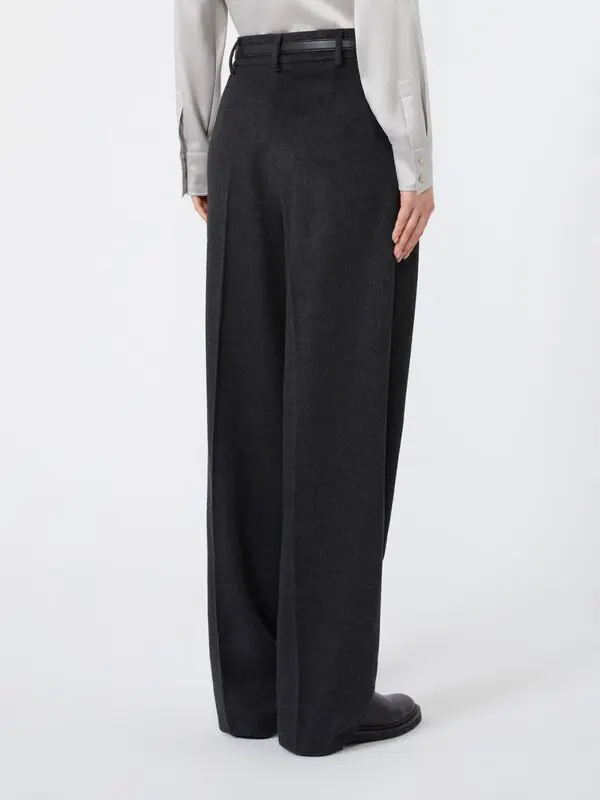 Max Mara Wool Wide-leg Trousers