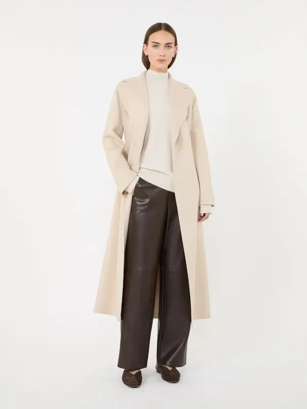 Max Mara Brushed Wool Polo-neck Sweater
