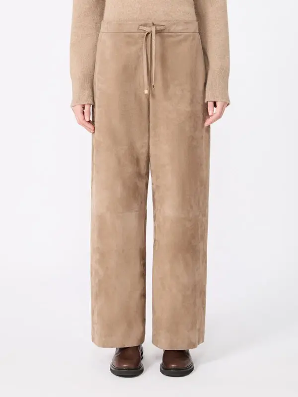 Max Mara Suede Joggers