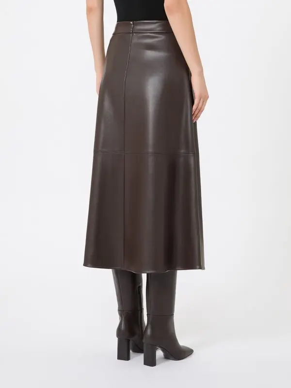 Max Mara Coated Jersey Circle Skirt
