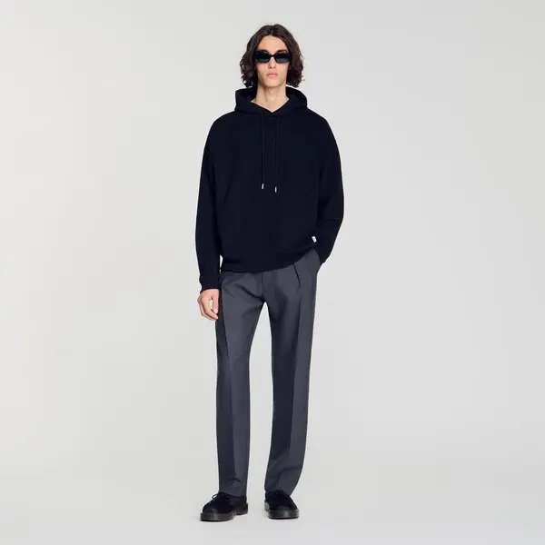 Sandro Cotton Oversized Hoodie