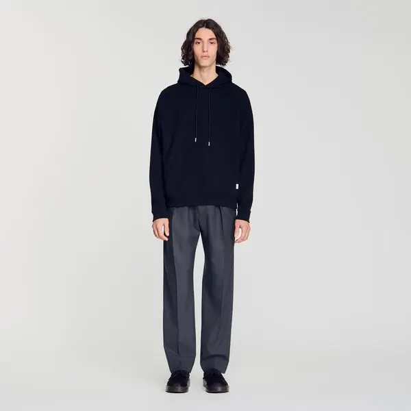 Sandro Cotton Oversized Hoodie