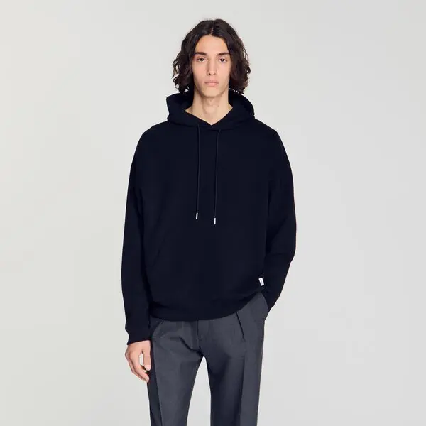 Sandro Cotton Oversized Hoodie