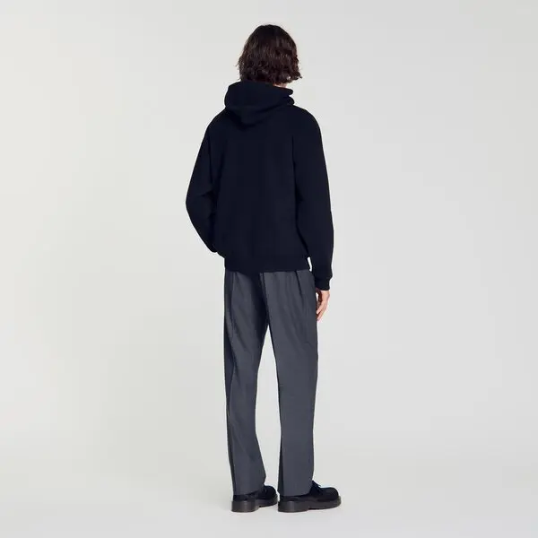 Sandro Cotton Oversized Hoodie