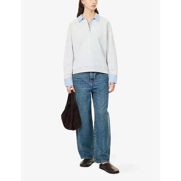 Rails Zavier Layered Cotton Sweatshirt