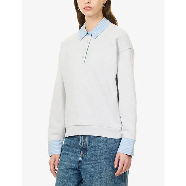 Rails Zavier Layered Cotton Sweatshirt