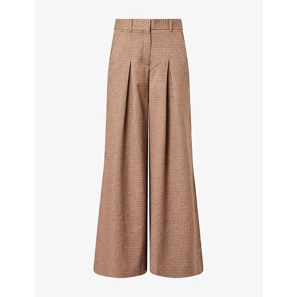 ME+EM Ultimate Wide-leg Twill Trousers