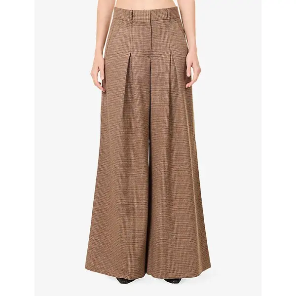 ME+EM Ultimate Wide-leg Twill Trousers