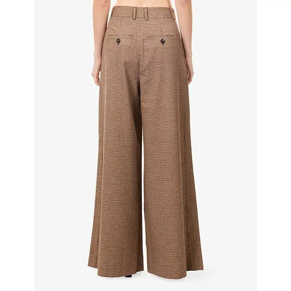ME+EM Ultimate Wide-leg Twill Trousers
