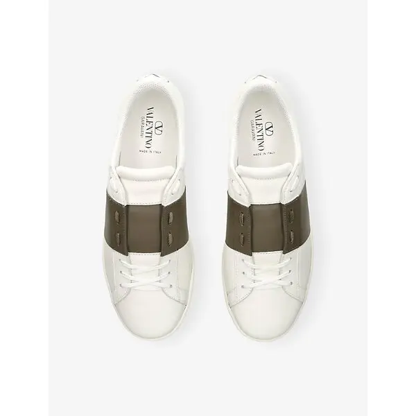 Valentino Garavani Open Royco Leather Trainers