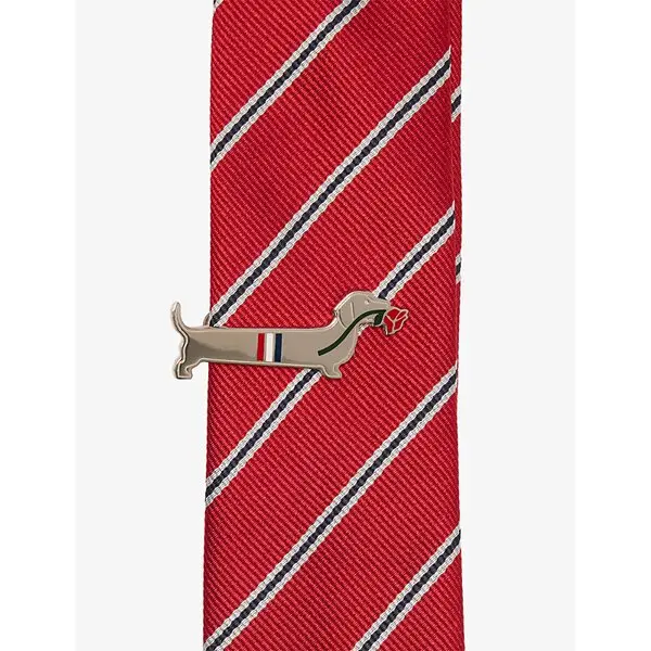 Thom Browne Limousine Hector Sterling Tie Clip - Silver