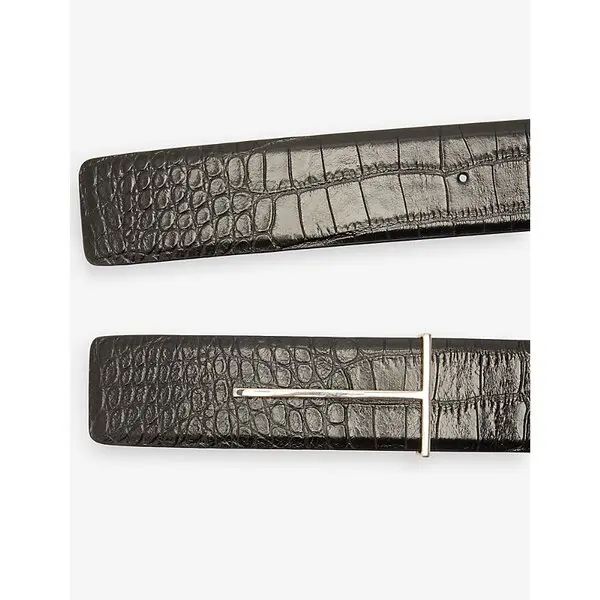 TOM FORD Slim-t Reversible Leather Belt