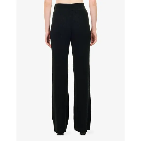 Le Kasha Banvir Flared-leg Cashmere Trousers