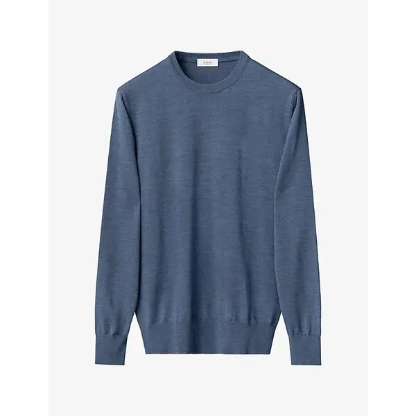 Eton Crew-neck Wool-knitted Jumper