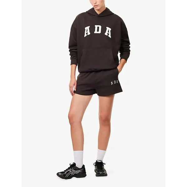 ADANOLA Ada Drawstring Cotton-jersey Shorts
