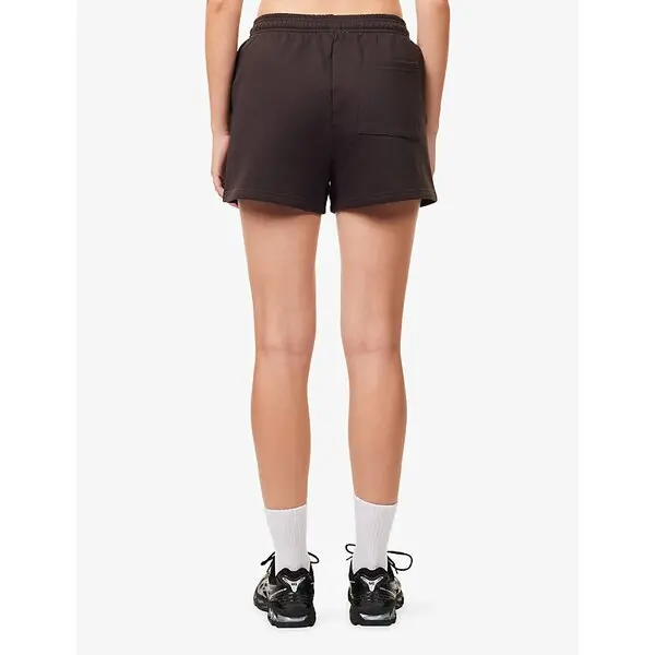 ADANOLA Ada Drawstring Cotton-jersey Shorts