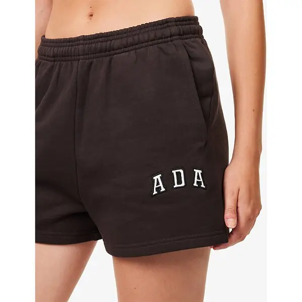 ADANOLA Ada Drawstring Cotton-jersey Shorts