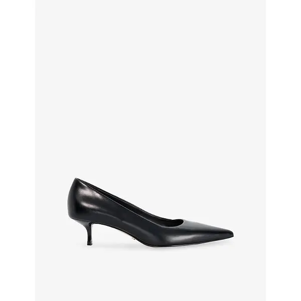 DUNE Amira Leather Heeled Courts
